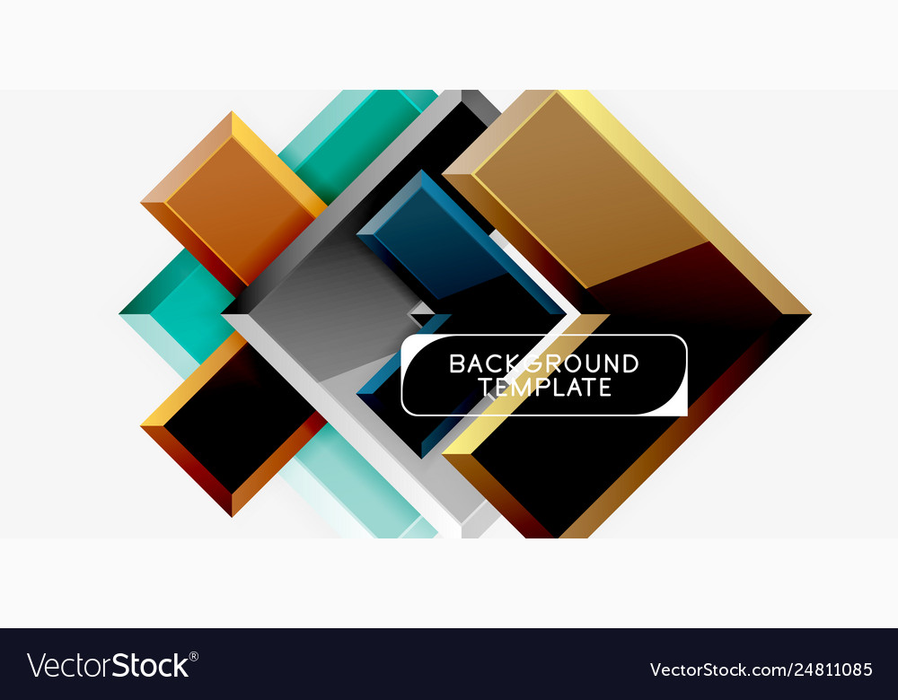 Abstract arrows composition background Royalty Free Vector