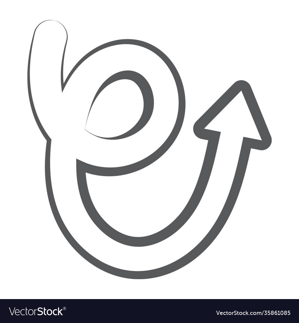 Indication arrow Royalty Free Vector Image - VectorStock