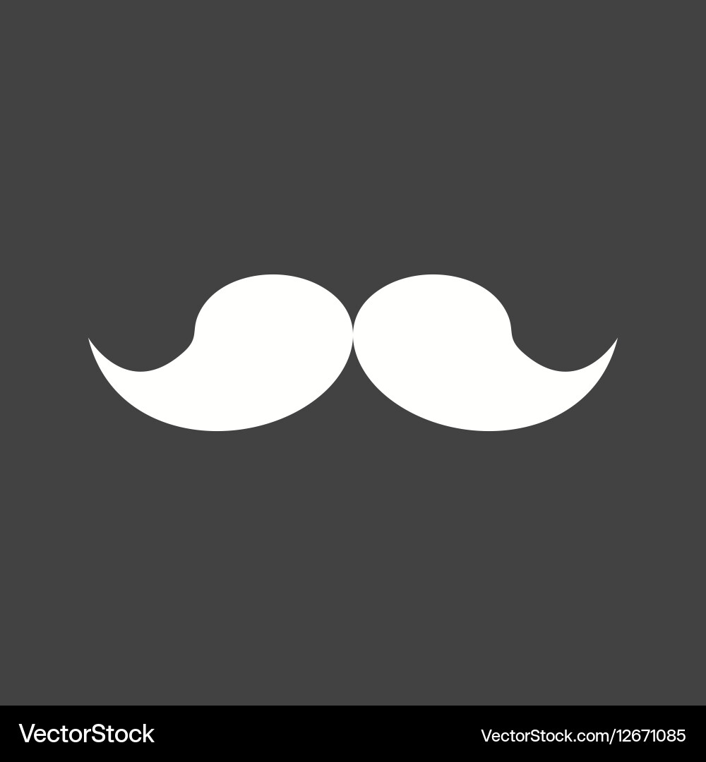 Moustache Royalty Free Vector Image - VectorStock