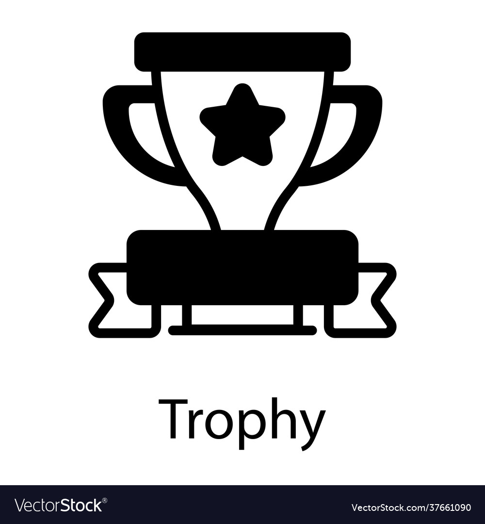Trophy Royalty Free Vector Image - VectorStock