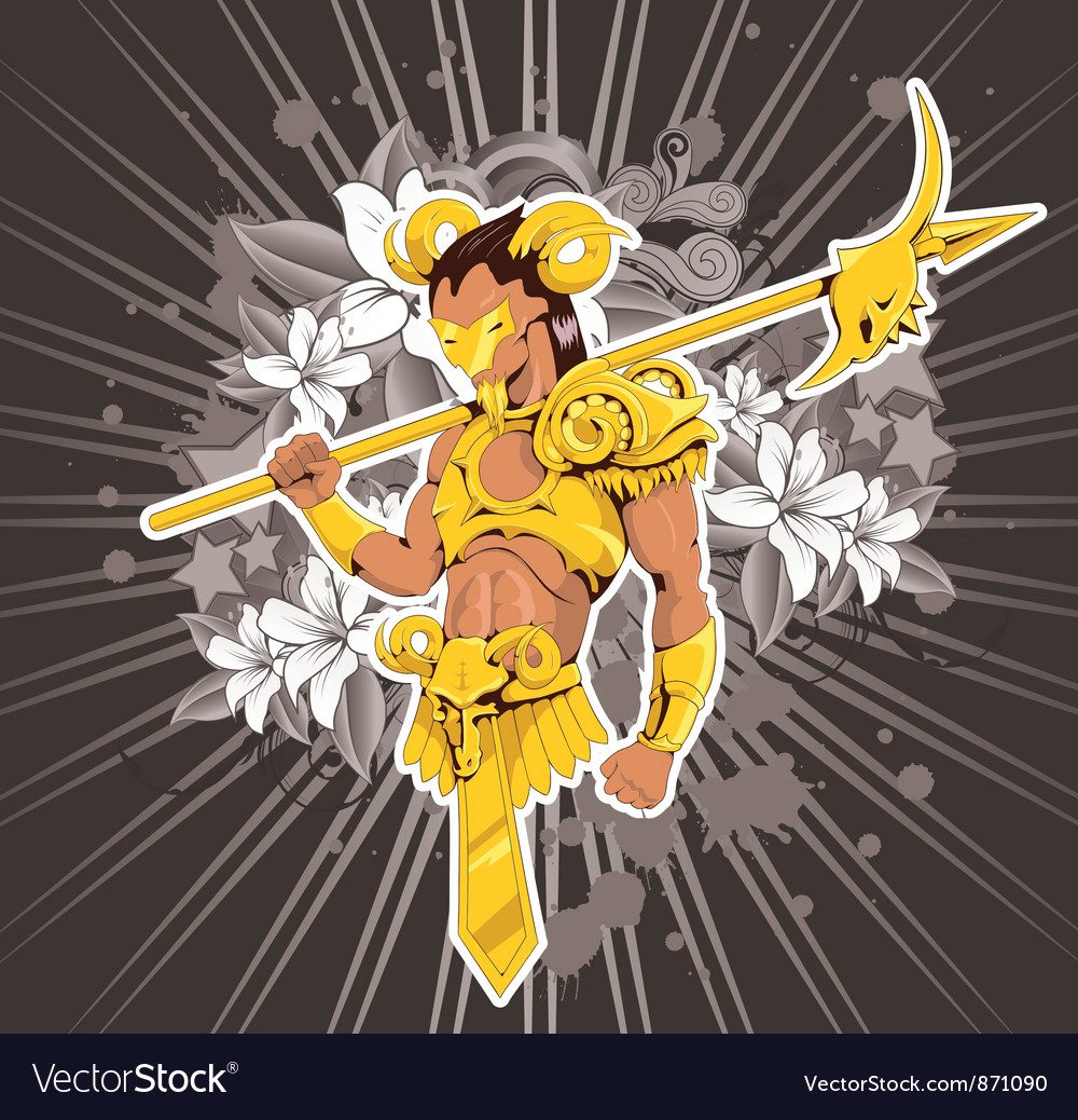 Warrior Royalty Free Vector Image - VectorStock