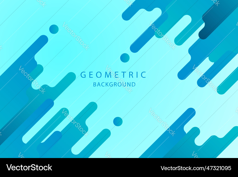 Abstract geometric background in bright colors Vector Image