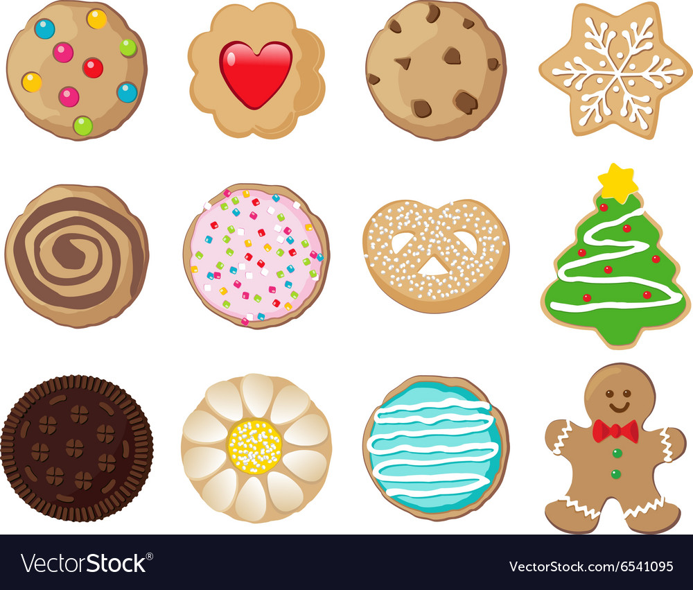 Cookies Royalty Free Vector Image - VectorStock