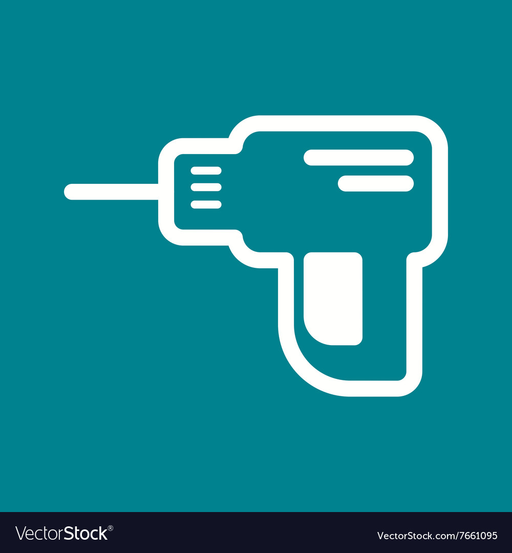 Drill machine Royalty Free Vector Image - VectorStock