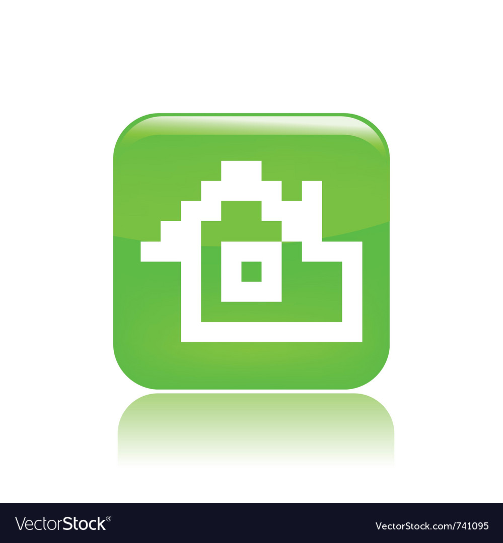 Pixel icon Royalty Free Vector Image - VectorStock