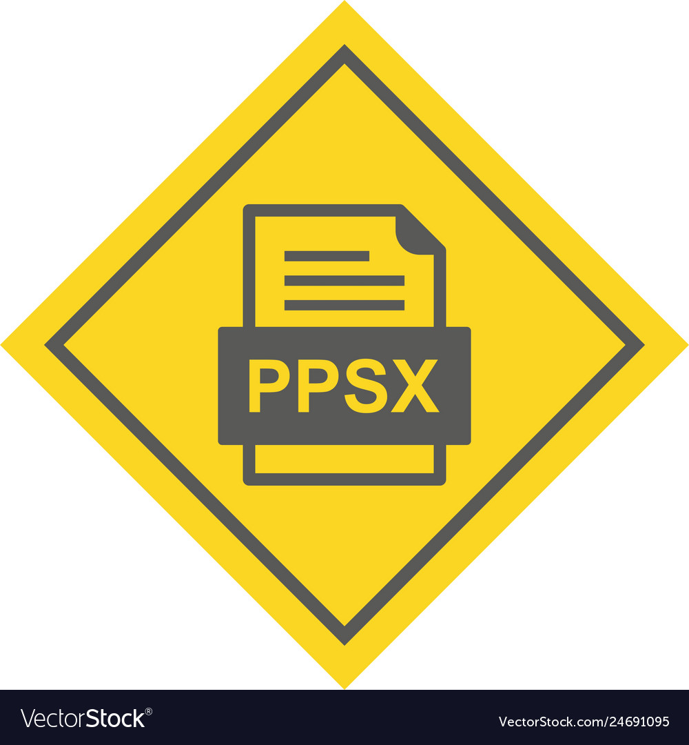 Ppsx file document icon Royalty Free Vector Image Ppsx file document icon Royalty Free Vector Image