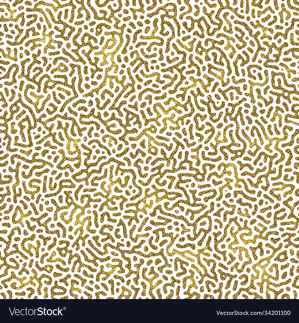Abstract turing seamless pattern Royalty Free Vector Image