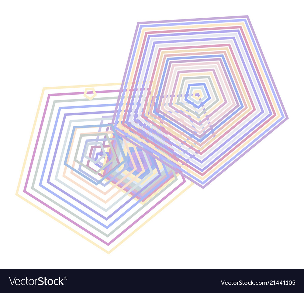 Abstract geometric background with shape Vector Image