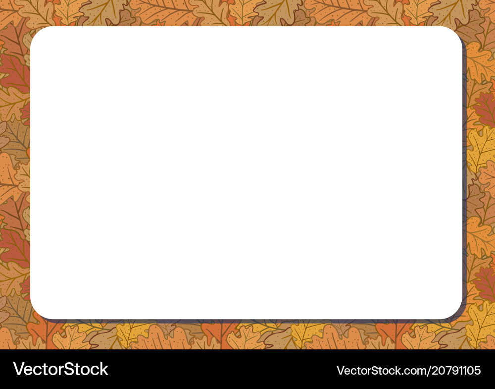 Blank white space on nature background Royalty Free Vector