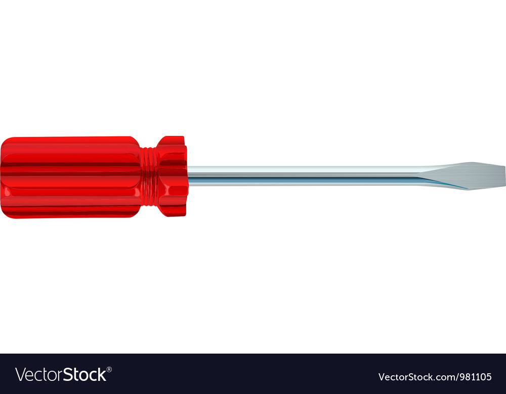 Screwdriver Royalty Free Vector Image - VectorStock