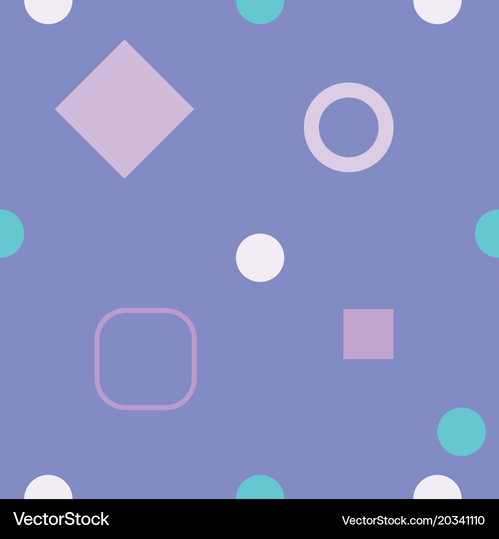 Color geometric seamless pattern Royalty Free Vector Image