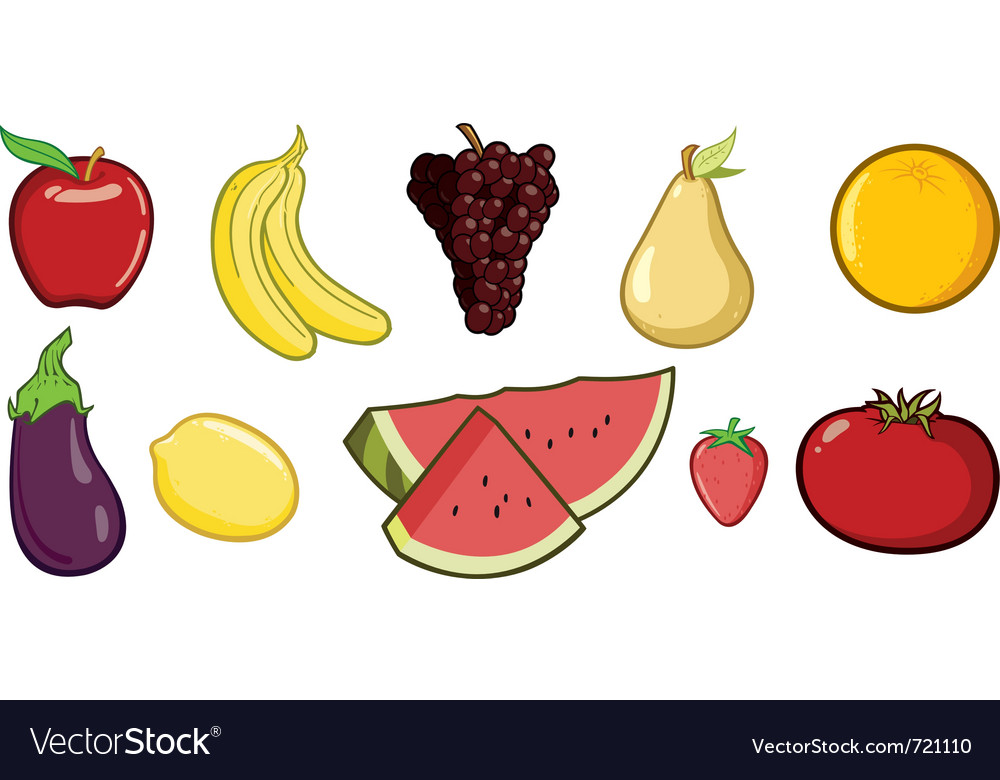 Fruit Royalty Free Vector Image - VectorStock