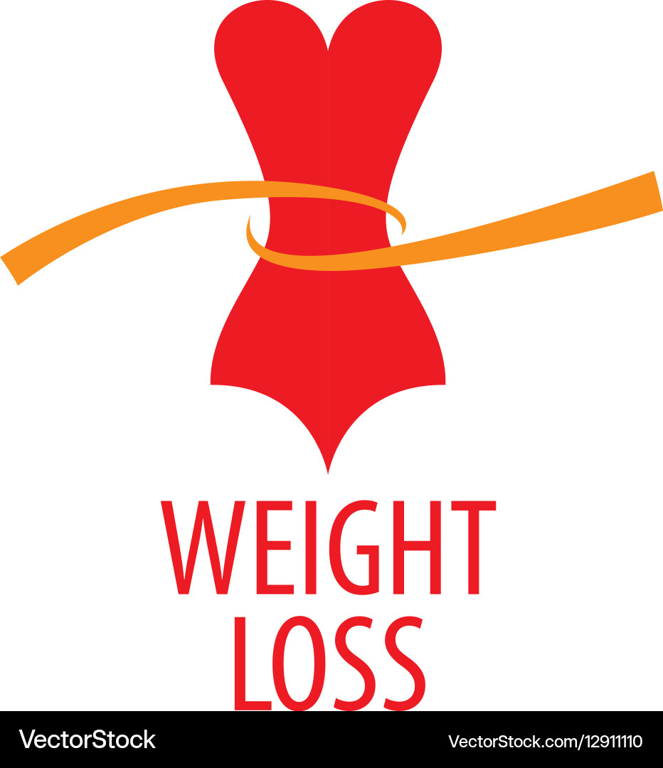 Weight loss logo Royalty Free Vector Image - VectorStock