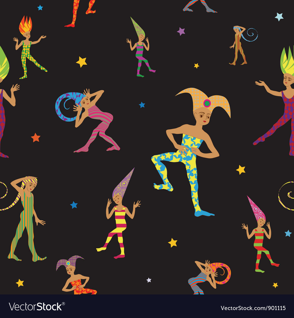 Carnival pattern Royalty Free Vector Image - VectorStock