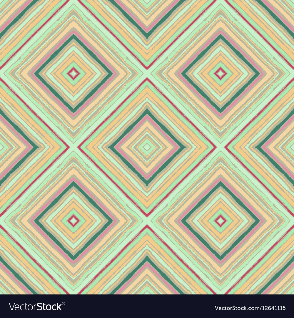 Striped diagonal rectangle seamless pattern Vector Image