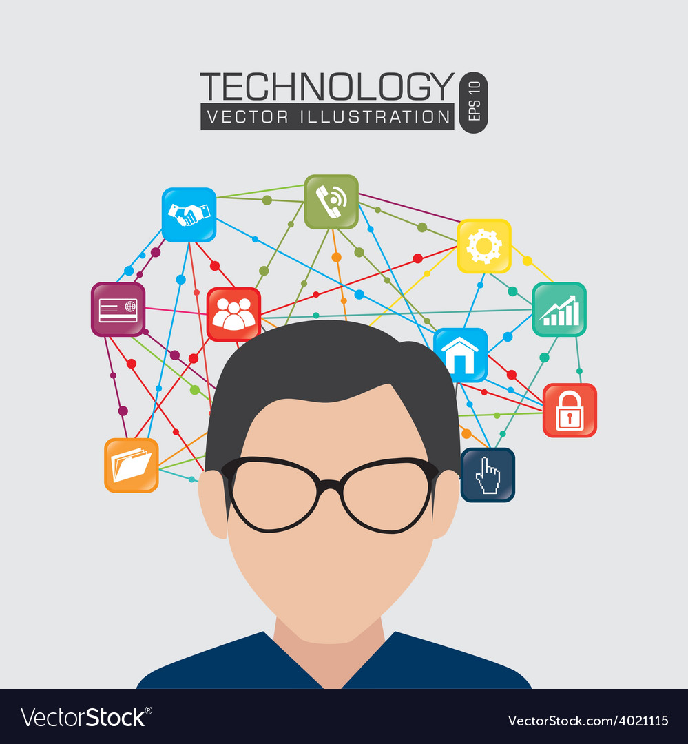 Technology design Royalty Free Vector Image - VectorStock