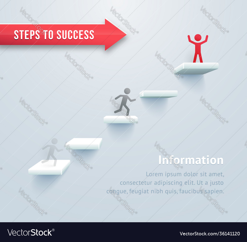 Step Royalty Free Vector Image - VectorStock