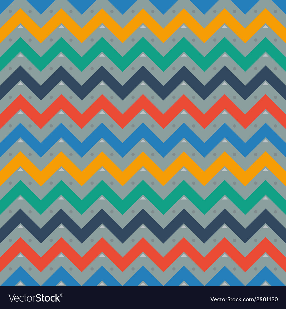 Zigzag pattern Royalty Free Vector Image - VectorStock