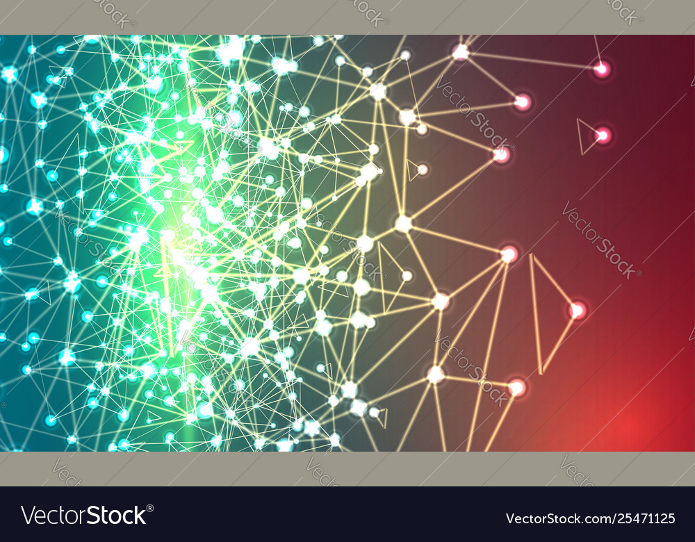 Abstract polygonal colorful background Royalty Free Vector