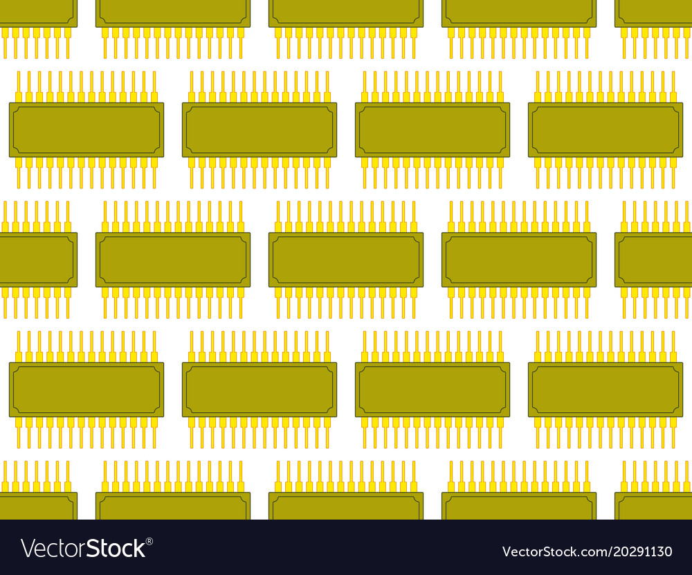 Abstract chip pattern Royalty Free Vector Image