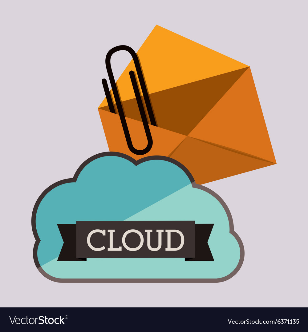 Cloud computing Royalty Free Vector Image - VectorStock
