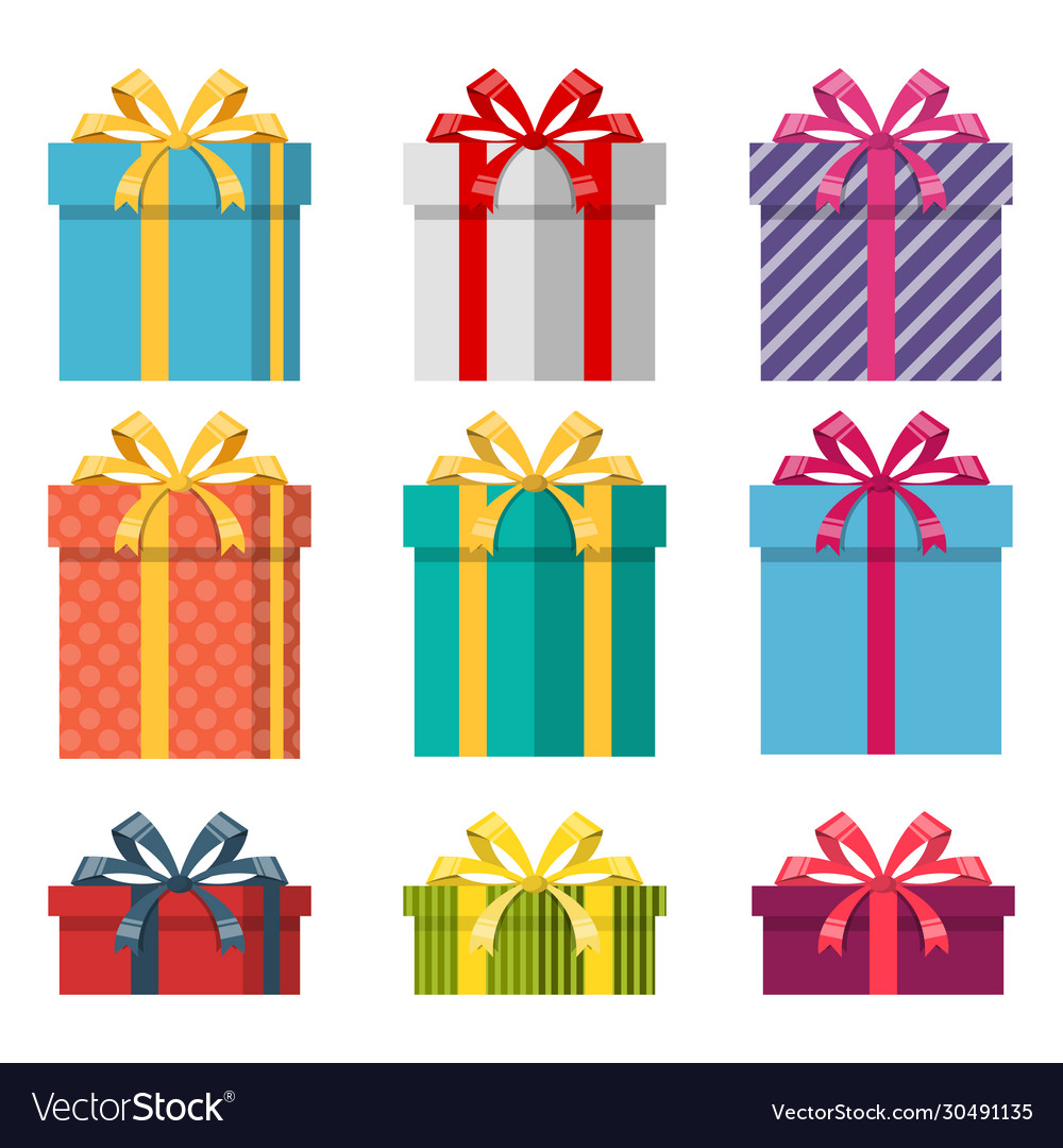 Present box Royalty Free Vector Image - VectorStock