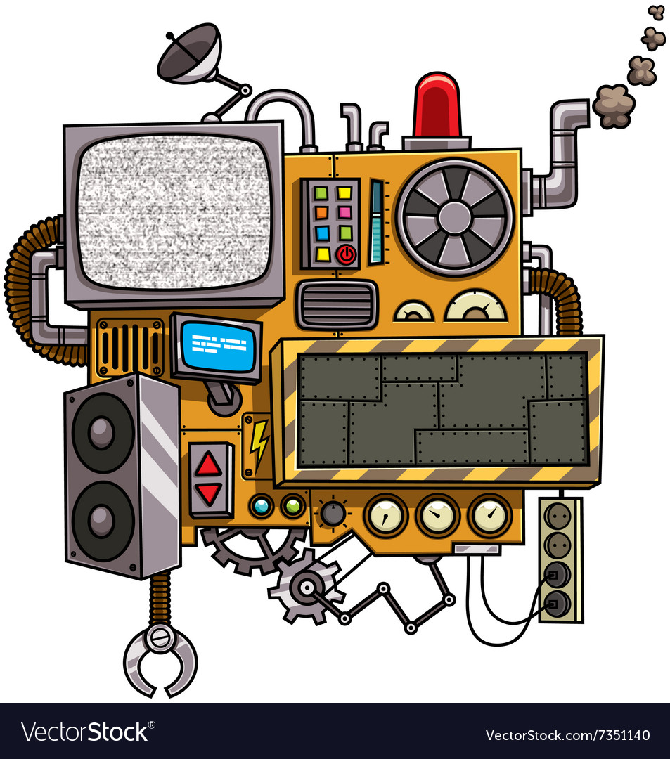 Machine Royalty Free Vector Image - VectorStock