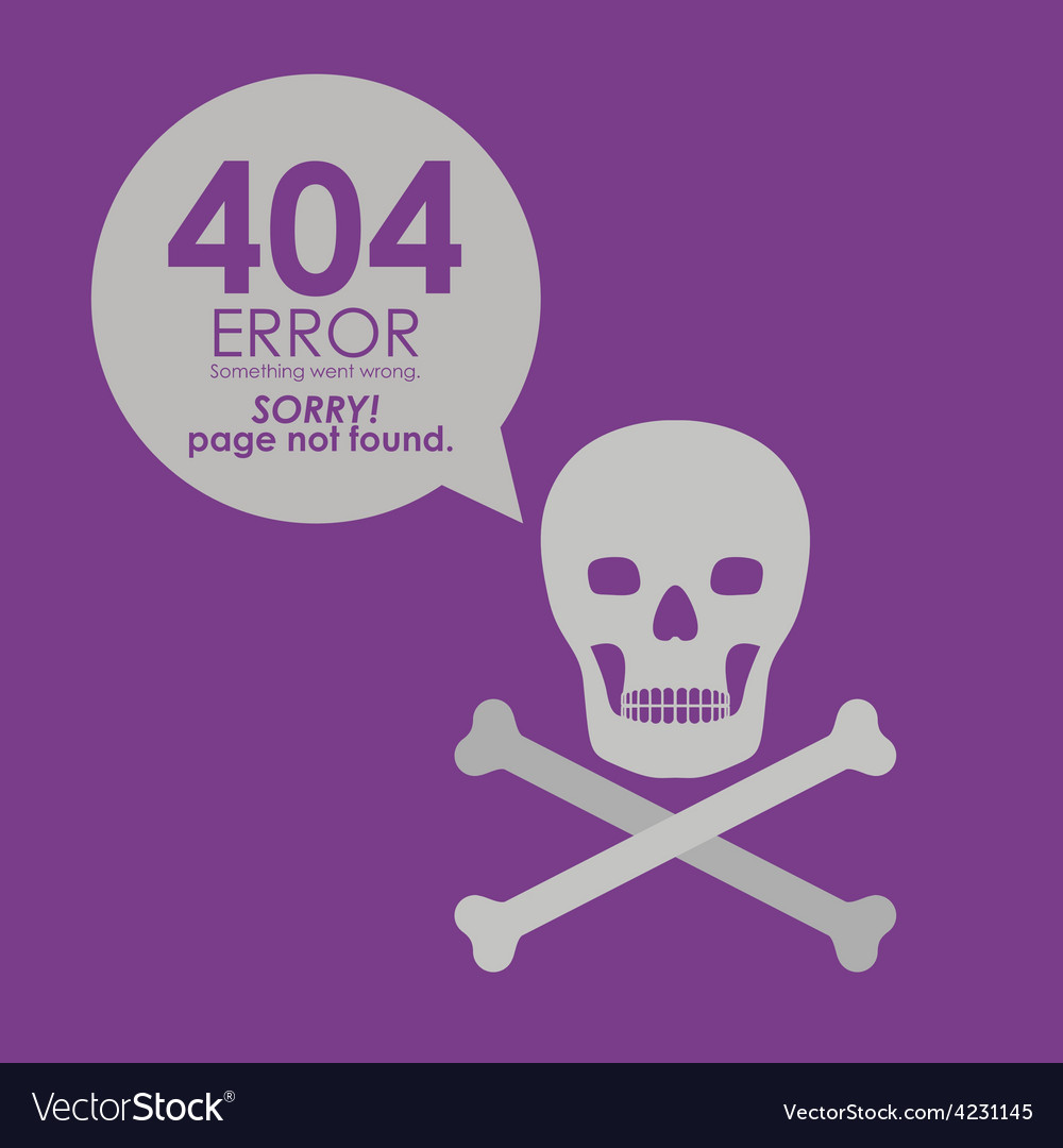 Error design Royalty Free Vector Image - VectorStock