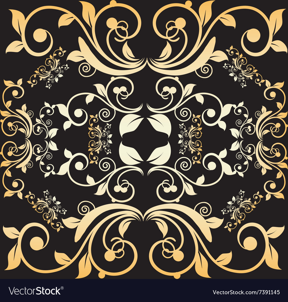 Vintage pattern Royalty Free Vector Image - VectorStock