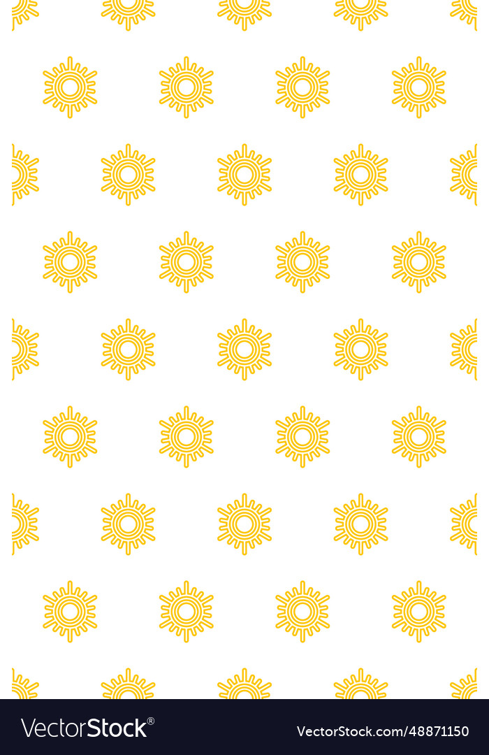 Abstract sun pattern Royalty Free Vector Image