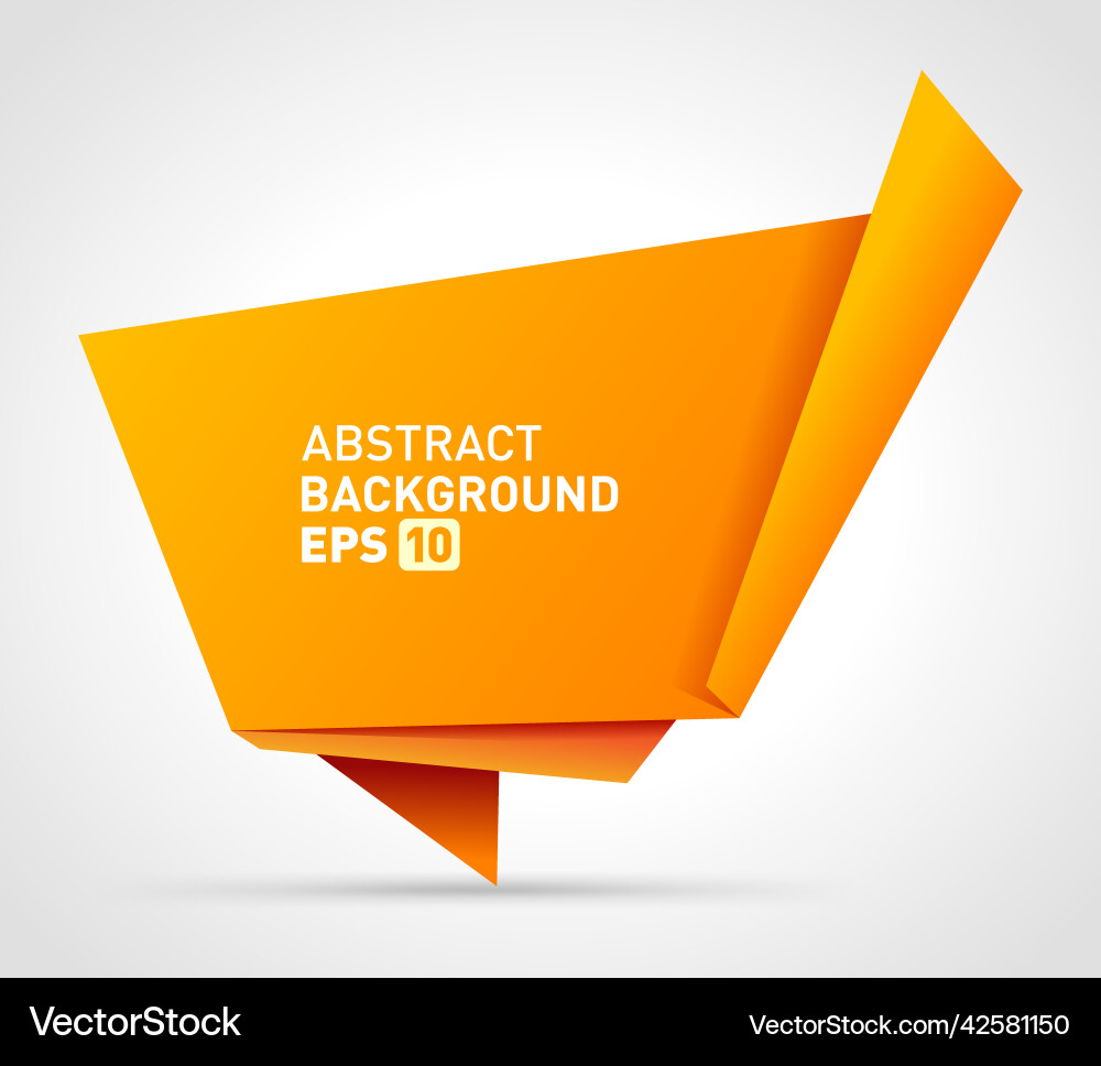 Curved and folded sheet paper abstract Royalty Free Vector