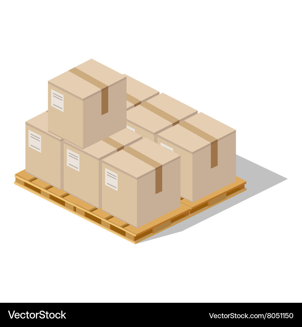 Packing product icon design style Royalty Free Vector Image