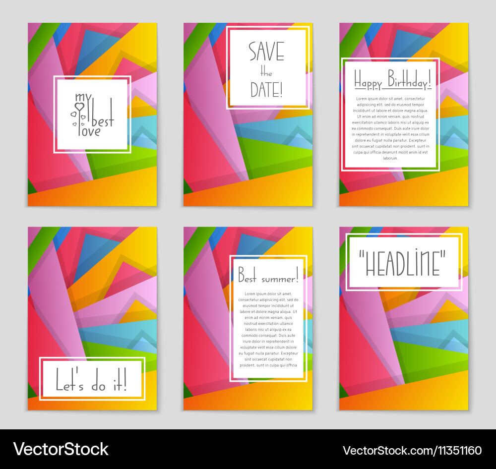 Abstract layout background for web Royalty Free Vector Image