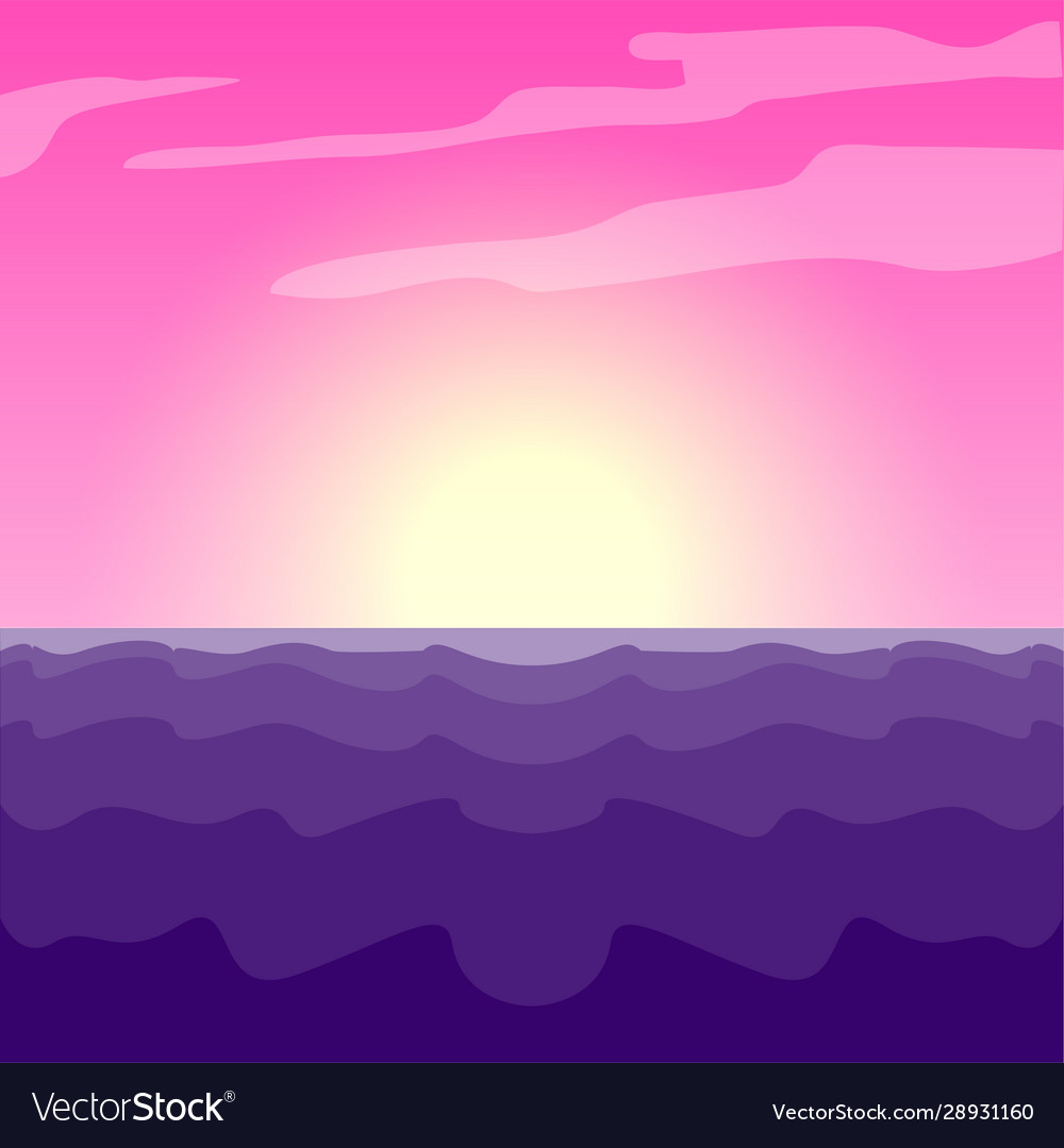 Beautiful natural landscape Royalty Free Vector Image