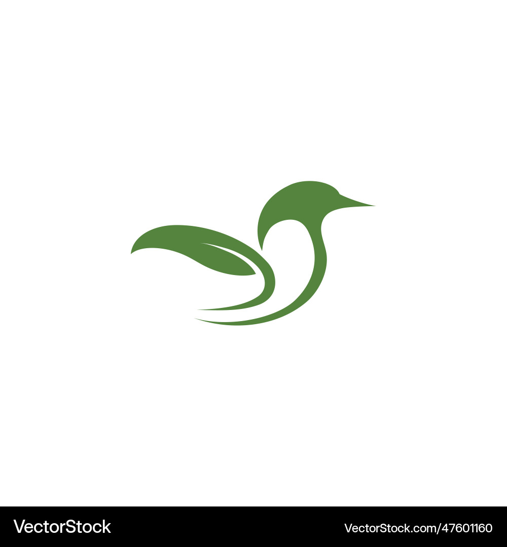 Bird logo images design Royalty Free Vector Image