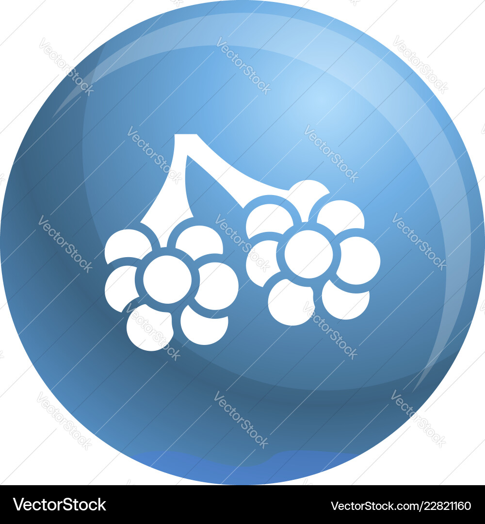 Virus alveoli icon simple style Royalty Free Vector Image