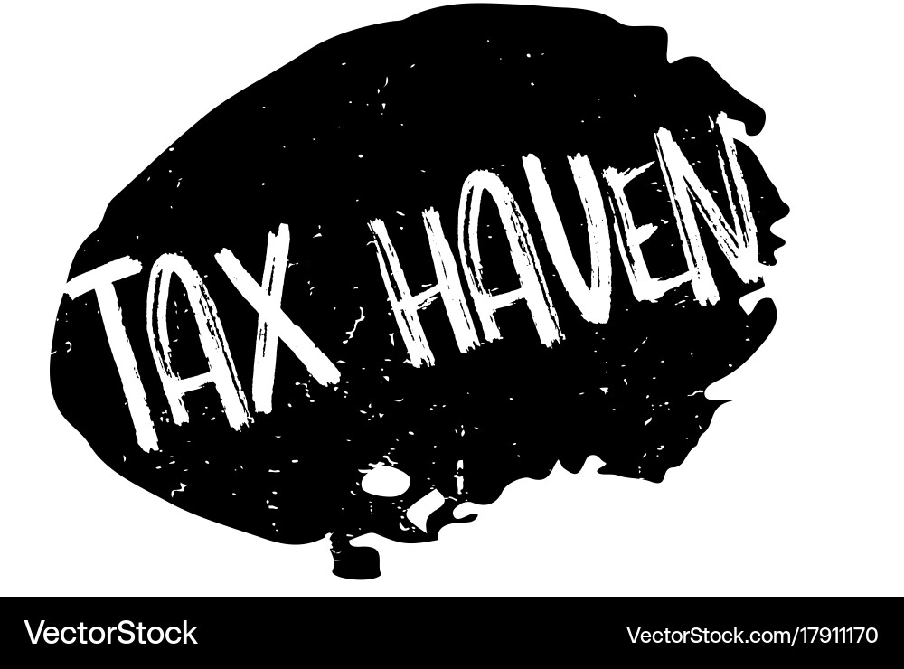 Tax haven rubber stamp Royalty Free Vector Image
