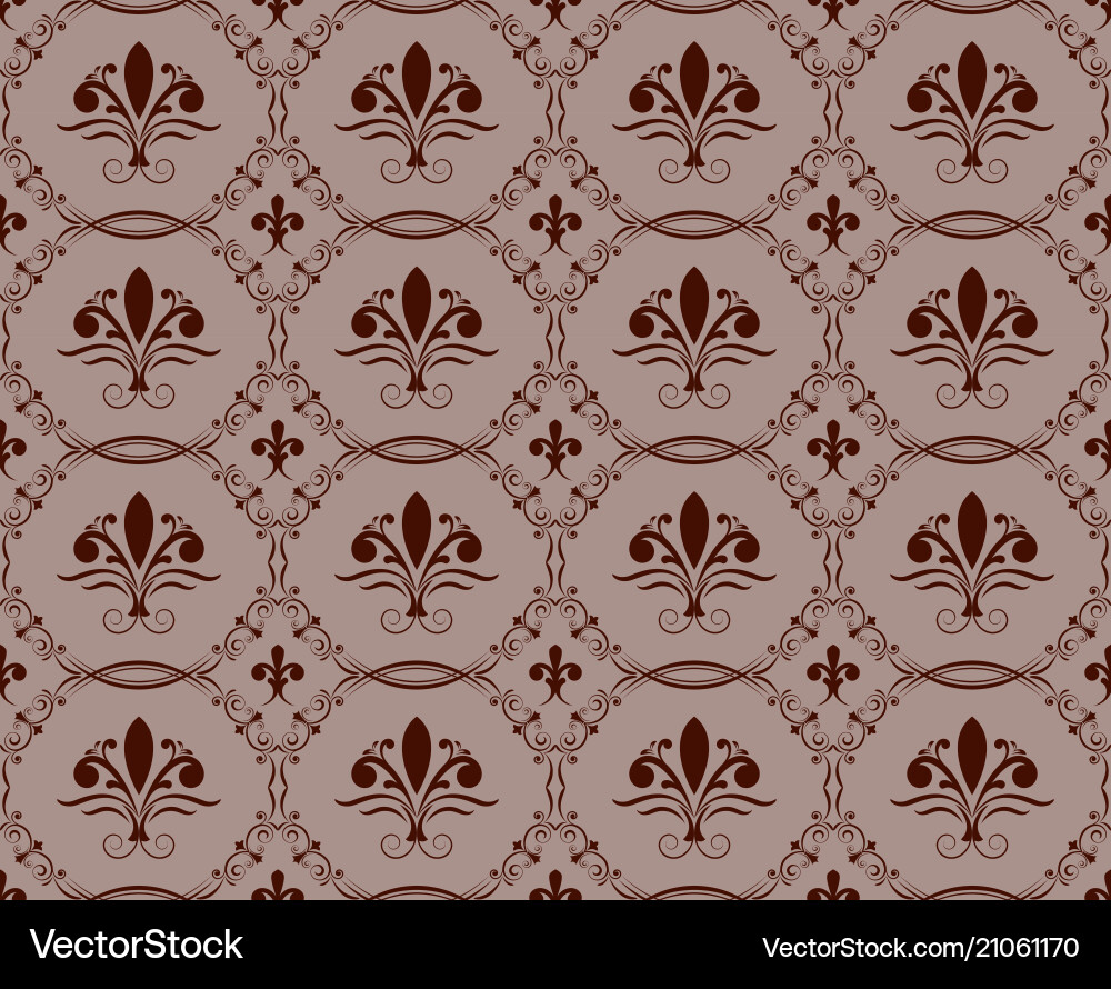 Vintage seamless pattern Royalty Free Vector Image
