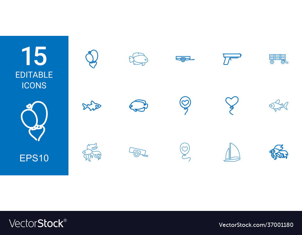 15 eps10 icons Royalty Free Vector Image - VectorStock