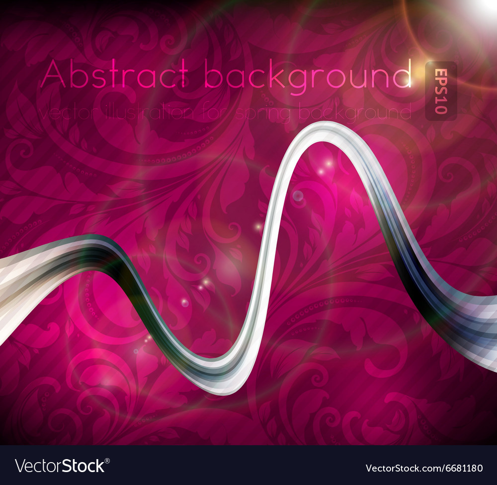 Abstract spring background Royalty Free Vector Image