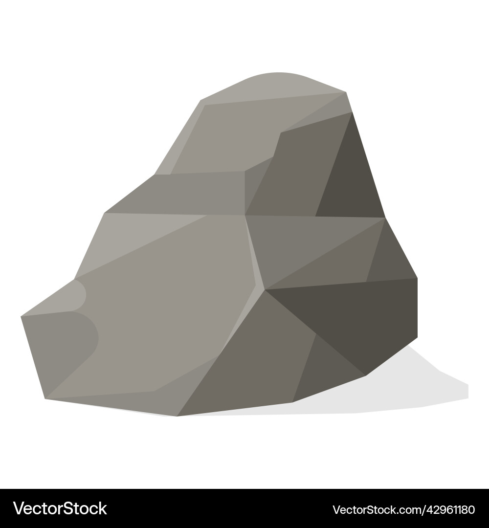 Earth stone rock stone high quality Royalty Free Vector