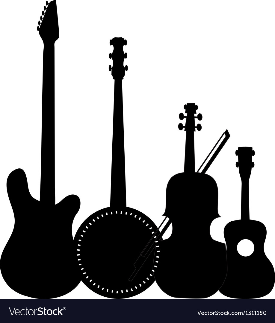 Instruments Black Royalty Free Vector Image - VectorStock