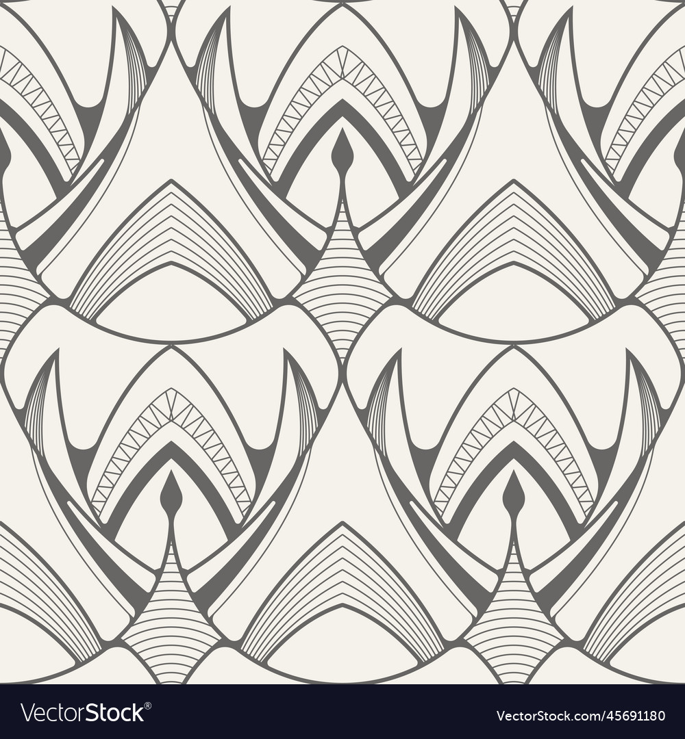 Modern geometric tiles pattern Royalty Free Vector Image