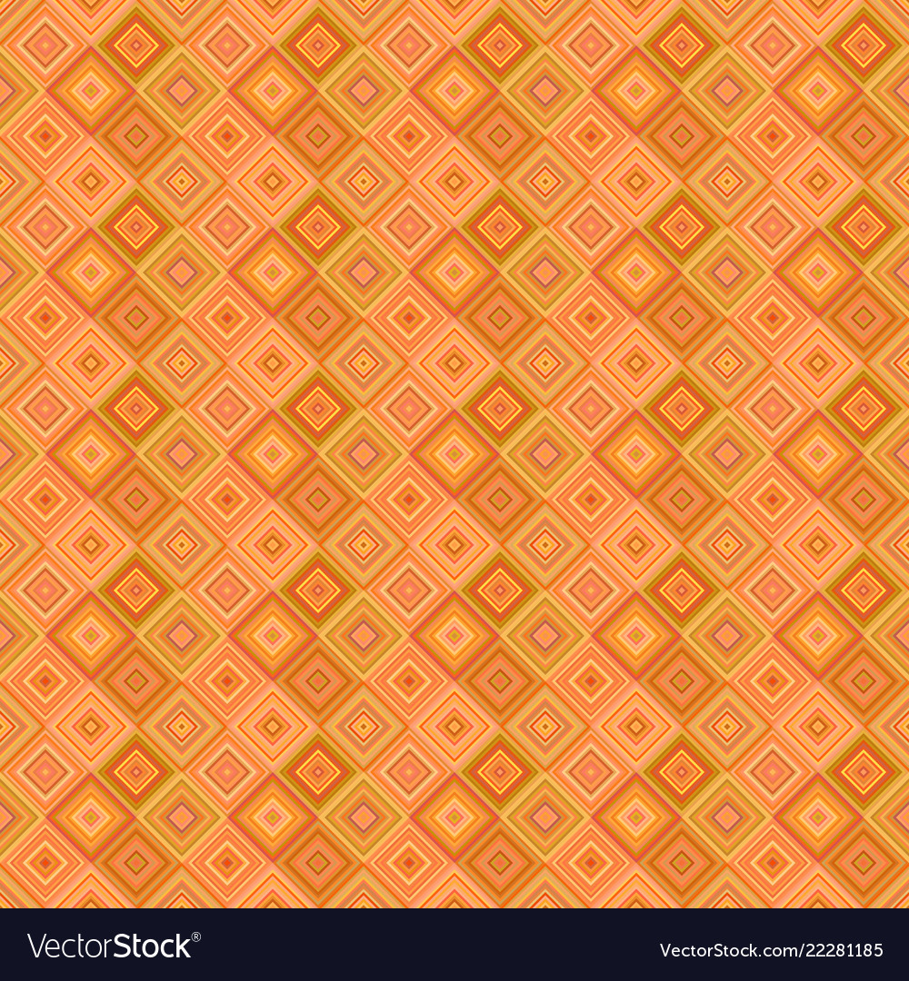 Abstract geometrical diagonal square pattern Vector Image