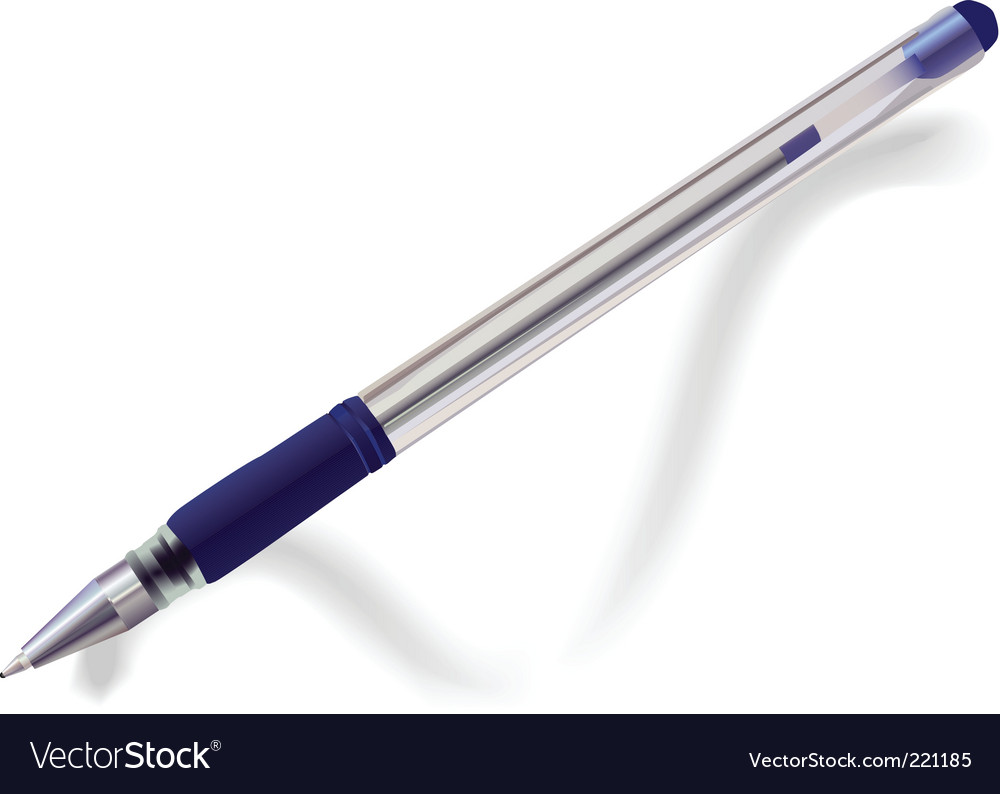 Ballpoint Royalty Free Vector Image - VectorStock