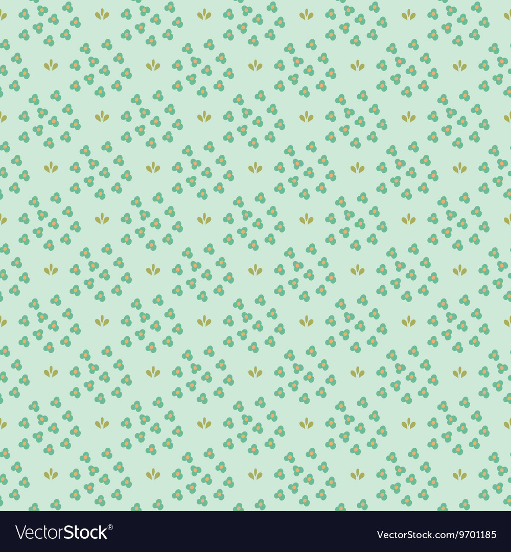 Small flowers pattern Royalty Free Vector Image