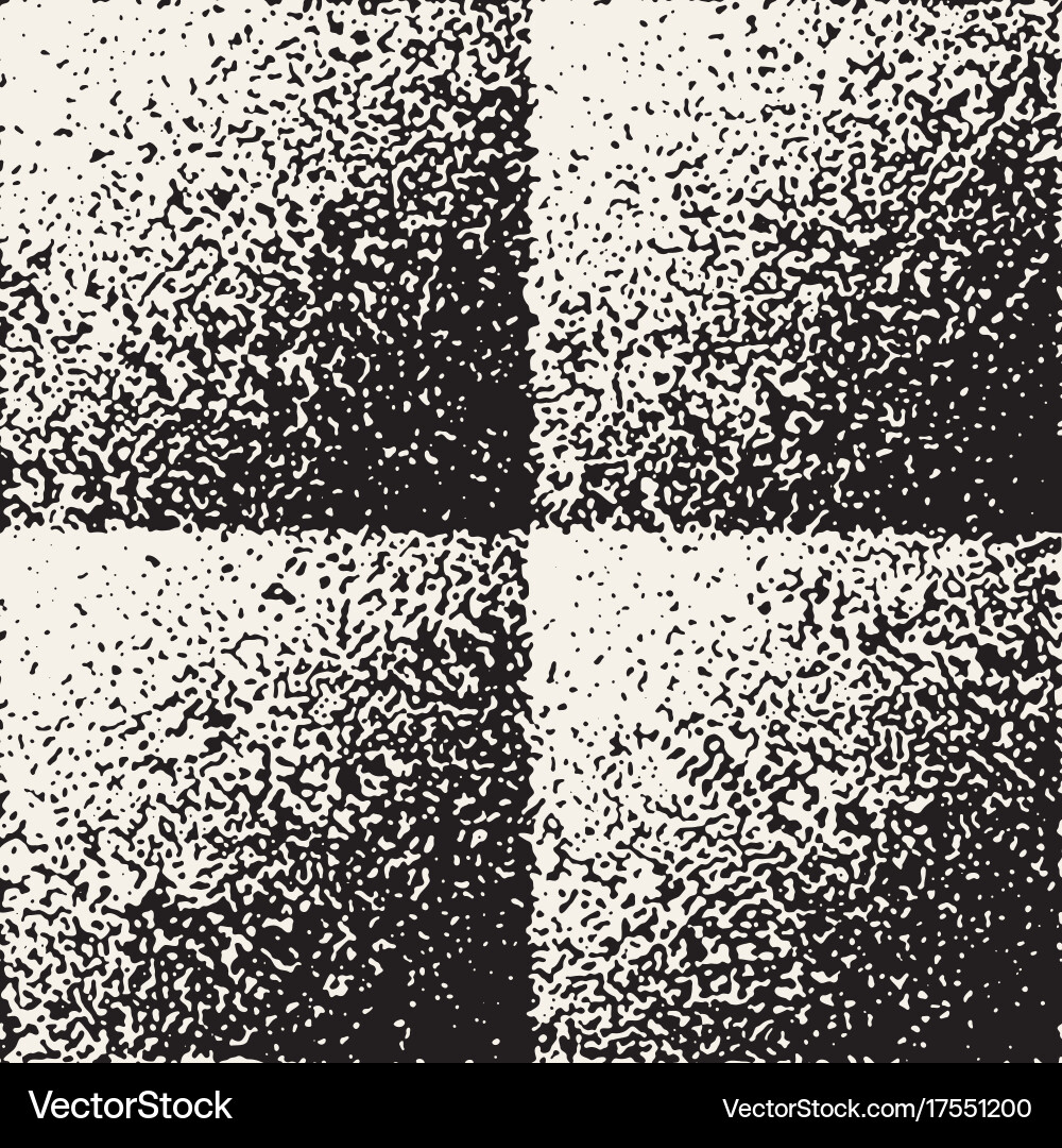Abstract noisy textured geometric shapes Vector Image