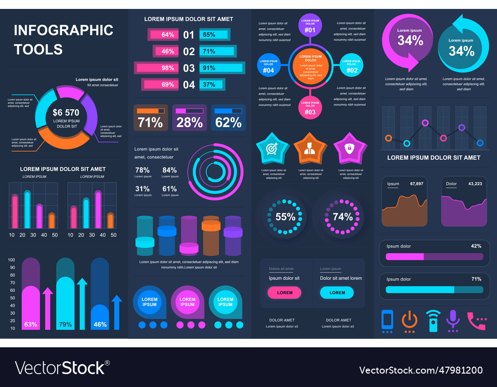 Infographic Vector Kit