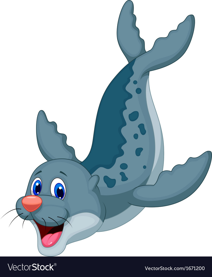 Cute Seal Clipart
