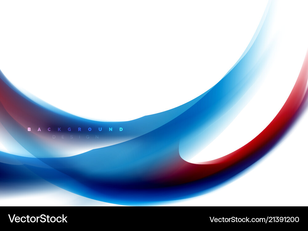 Holographic fluid colors flow colorful liquid Vector Image